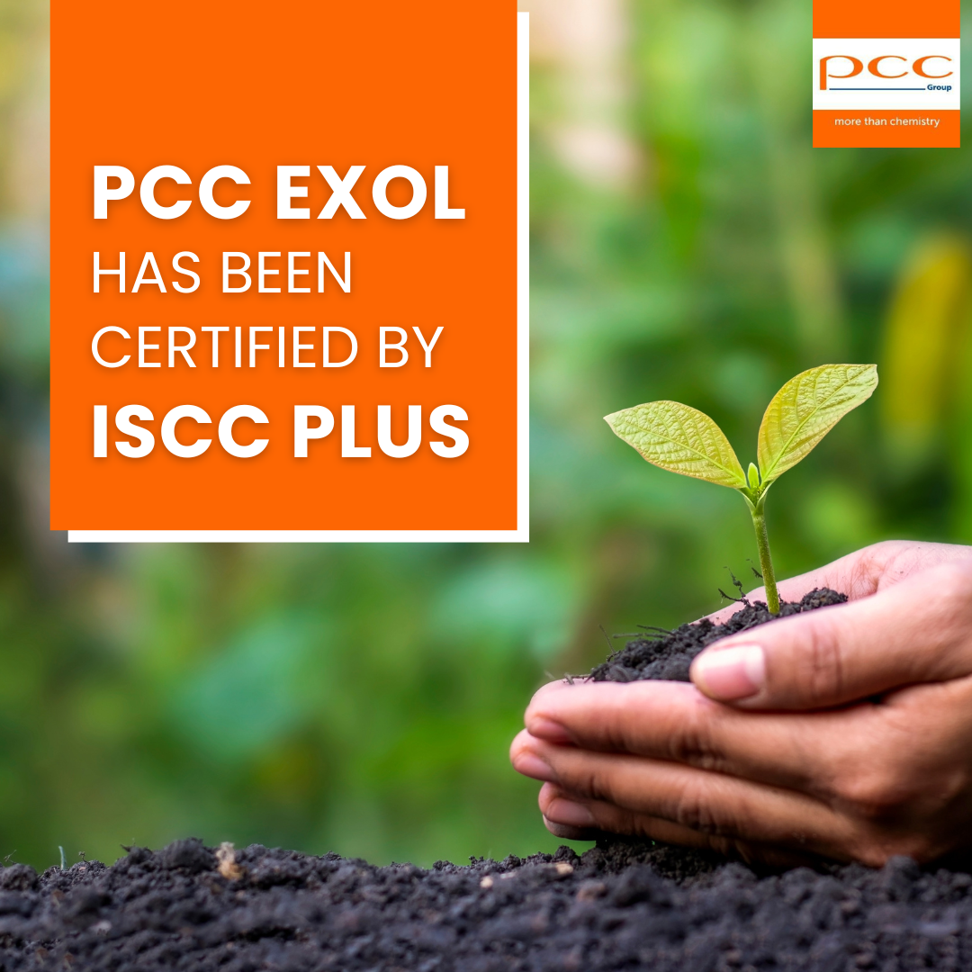 PCC EXOL erhält ISCC Plus-Zertifikat - PCC Exol